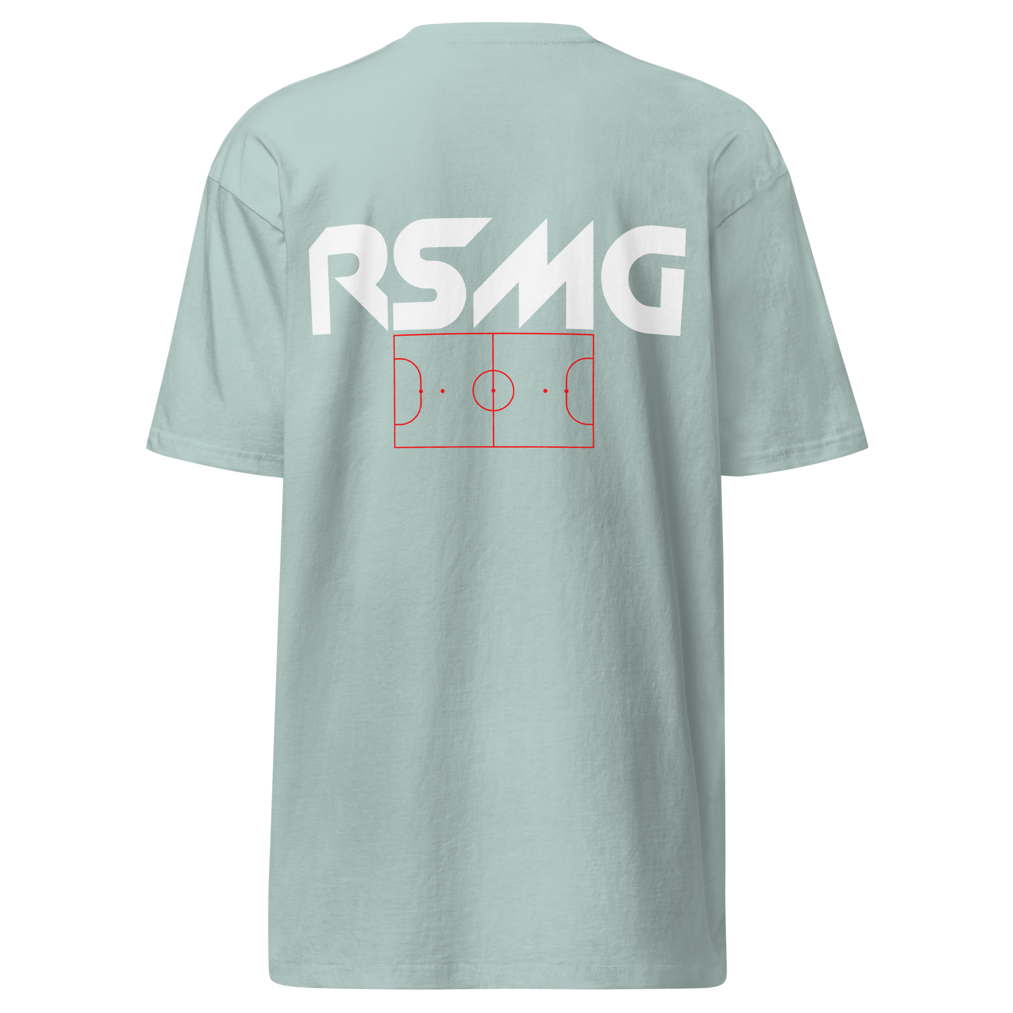 RSMG x GOAT™ Futsal Court Heavyweight Tee